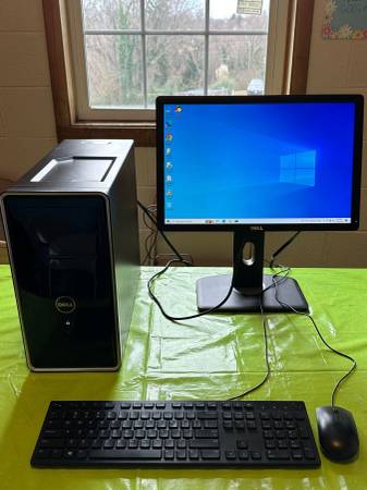 Dell Inspiron 3847 Windows 10 Office 2016 Quad Core Solid State Dr 8 G ...